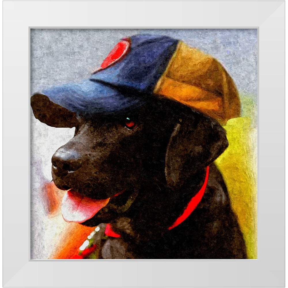 Murray Henderson Fine Art 26x26 White Modern Wood Framed Museum Art ...
