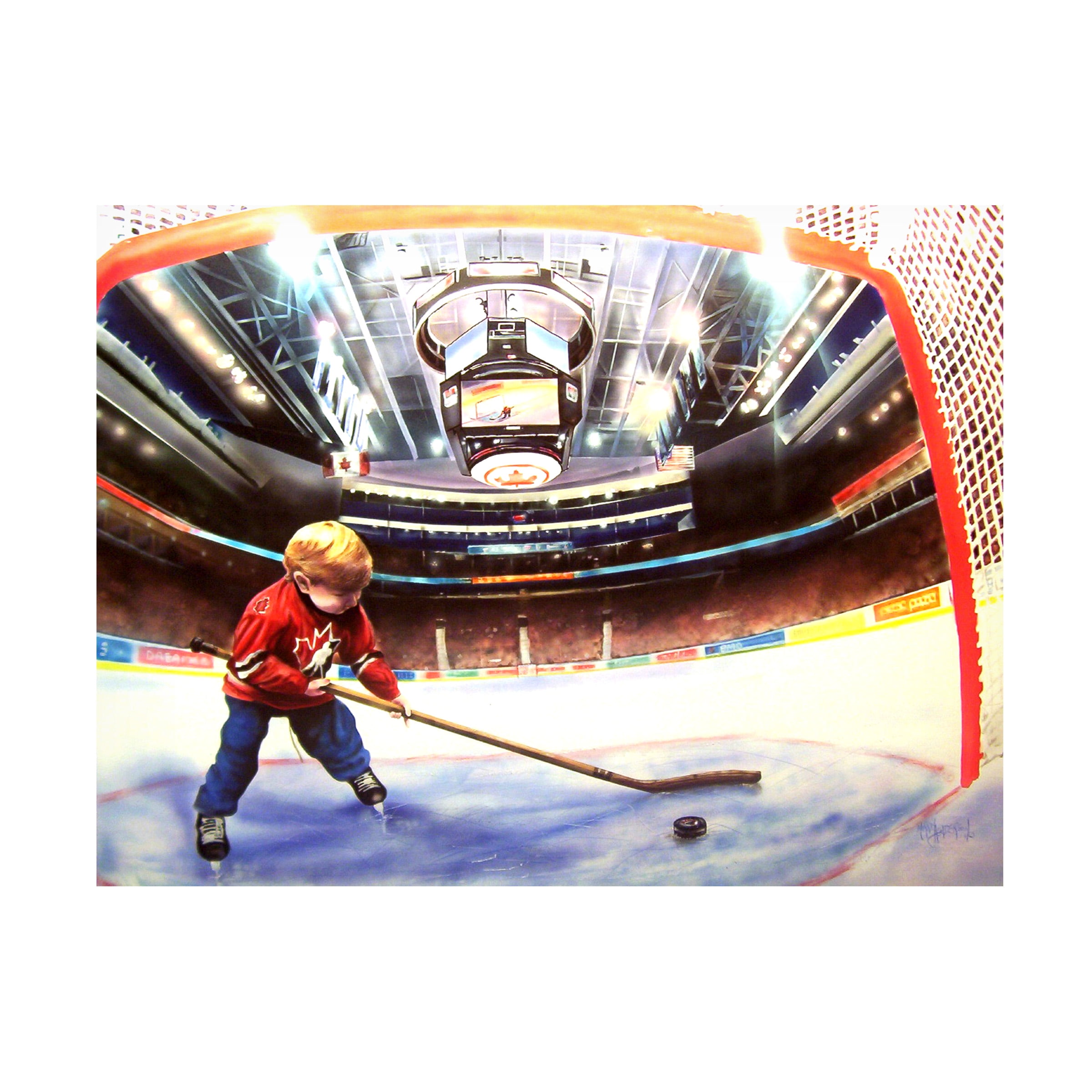 Murray Henderson Fine Art 'CDN Child Dreamer' Canvas Art - Walmart.com