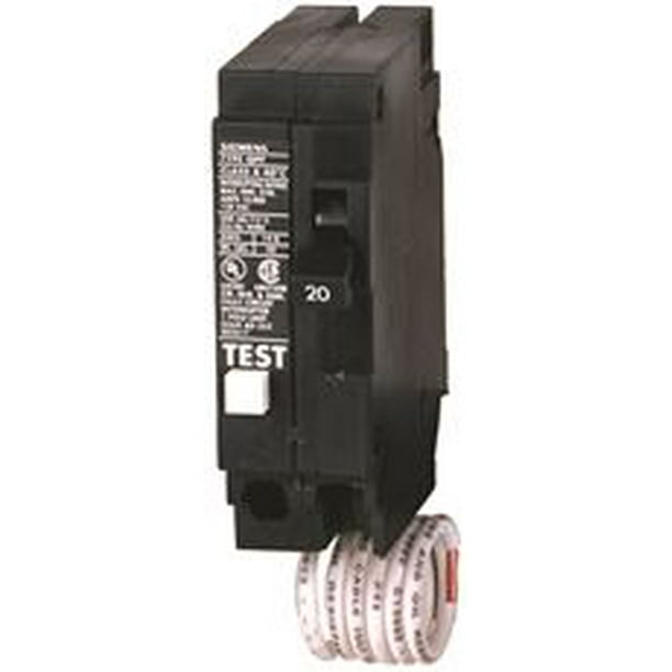 Murray Mp120Gfa Gfci Circuit Breaker, Plug In, Self Testing, 20 Amp, 1 ...