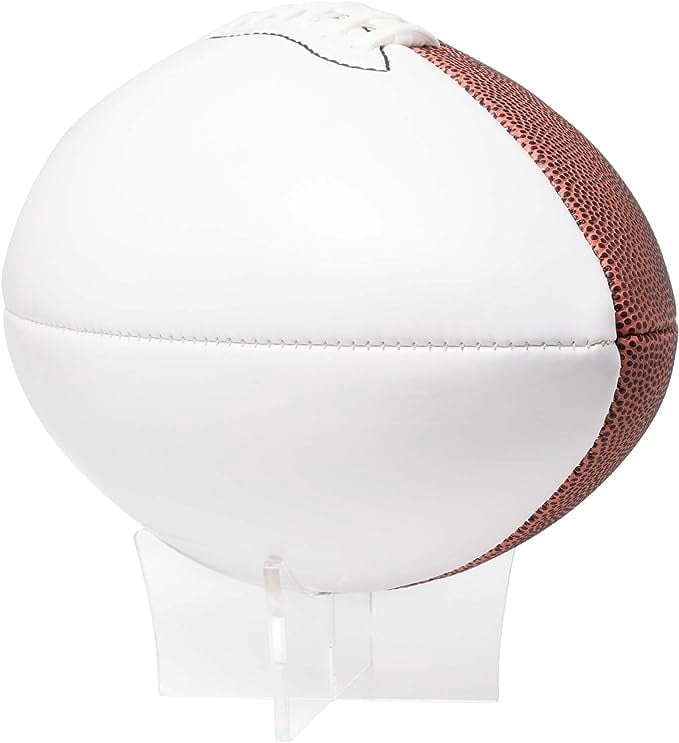 Murray Sporting Goods Autograph Football with Stand - Two White Panels ...
