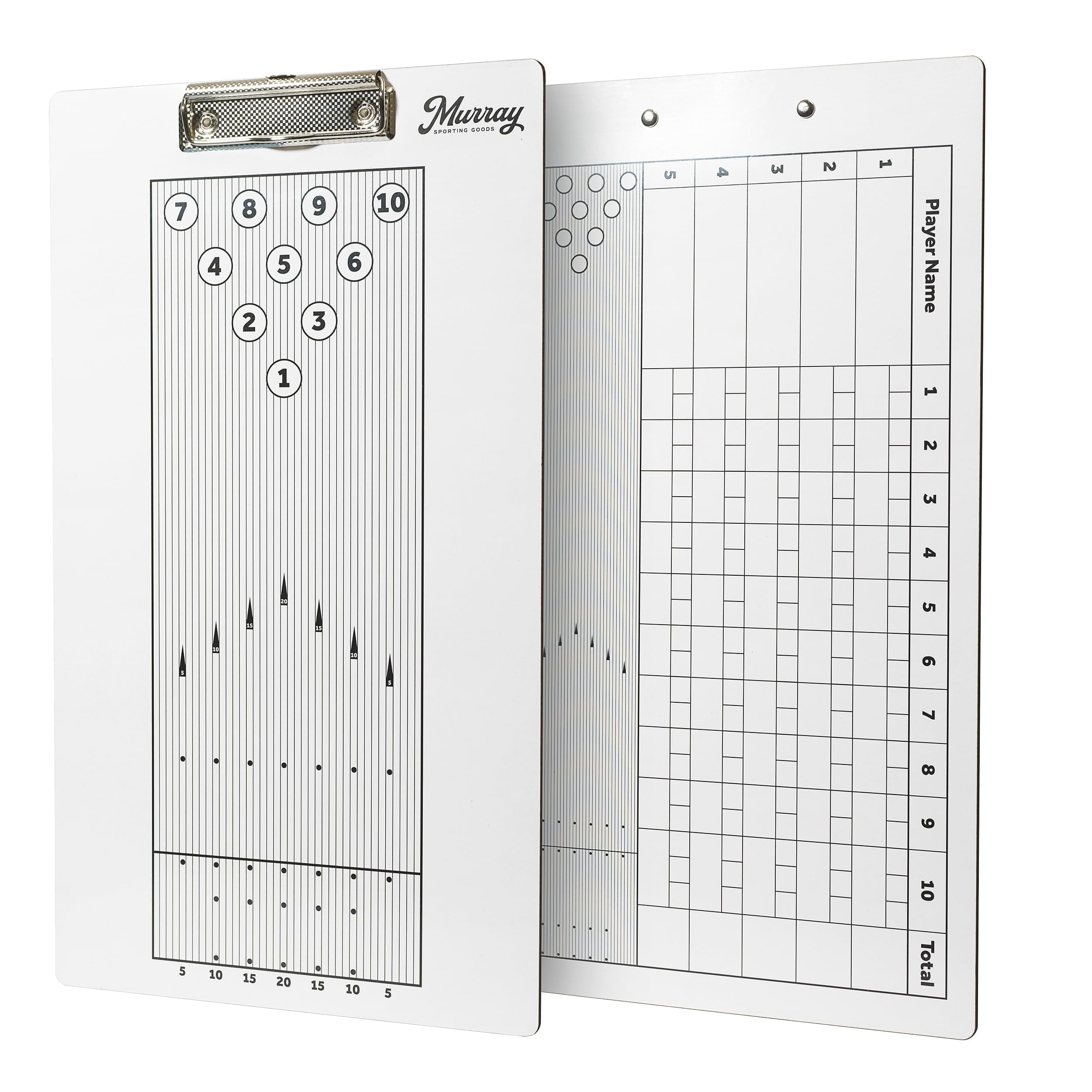 Murray Sporting Goods Bowling Dry Erase Coaches Clipboard | Double ...