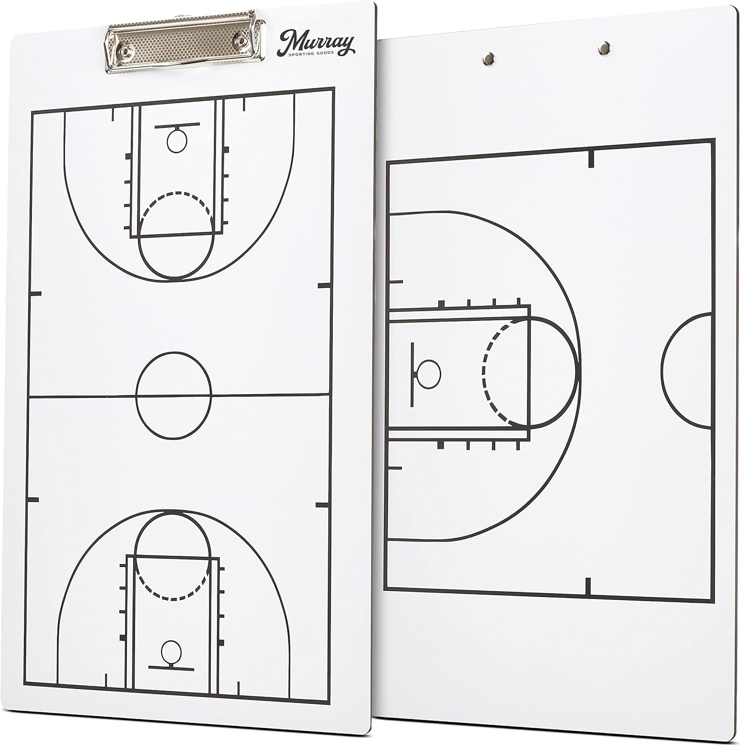 Murray Sporting Goods Double-Sided Dry Erase Basketball Coaches ...