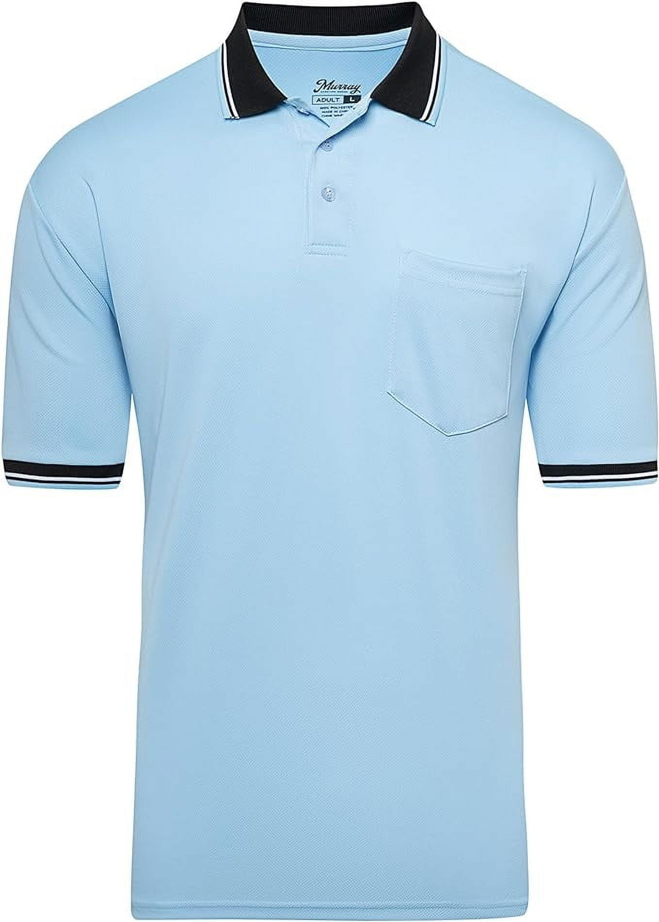 Murray Sporting Goods Short Sleeve Polo Baseball and Softball Umpire ...