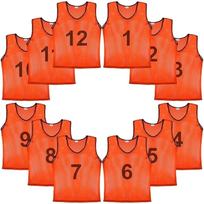Murray Sporting Goods Youth Team Number Practice Jerseys Pinnies for ...