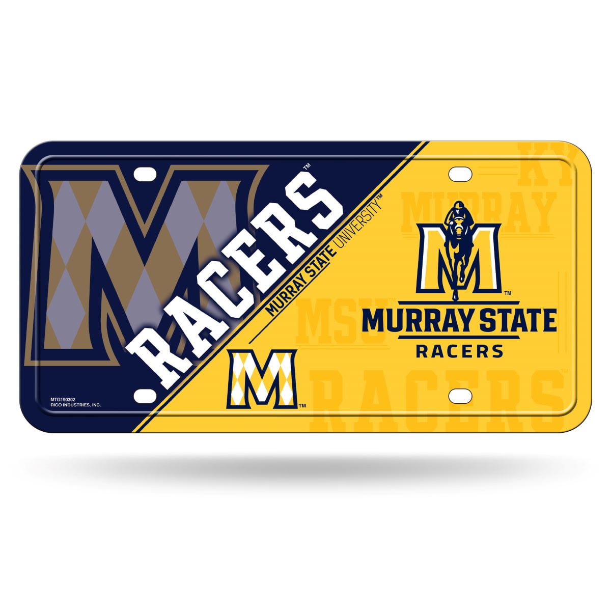 Murray State Racers 12x6 Metal License Plate Auto Tag - Walmart.com