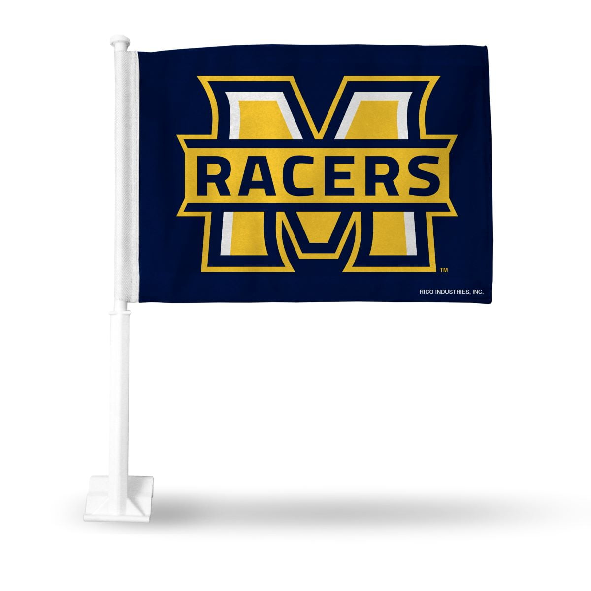 Murray State Racers 14" x 19" inch Double (2) Sided Window Mount Car ...