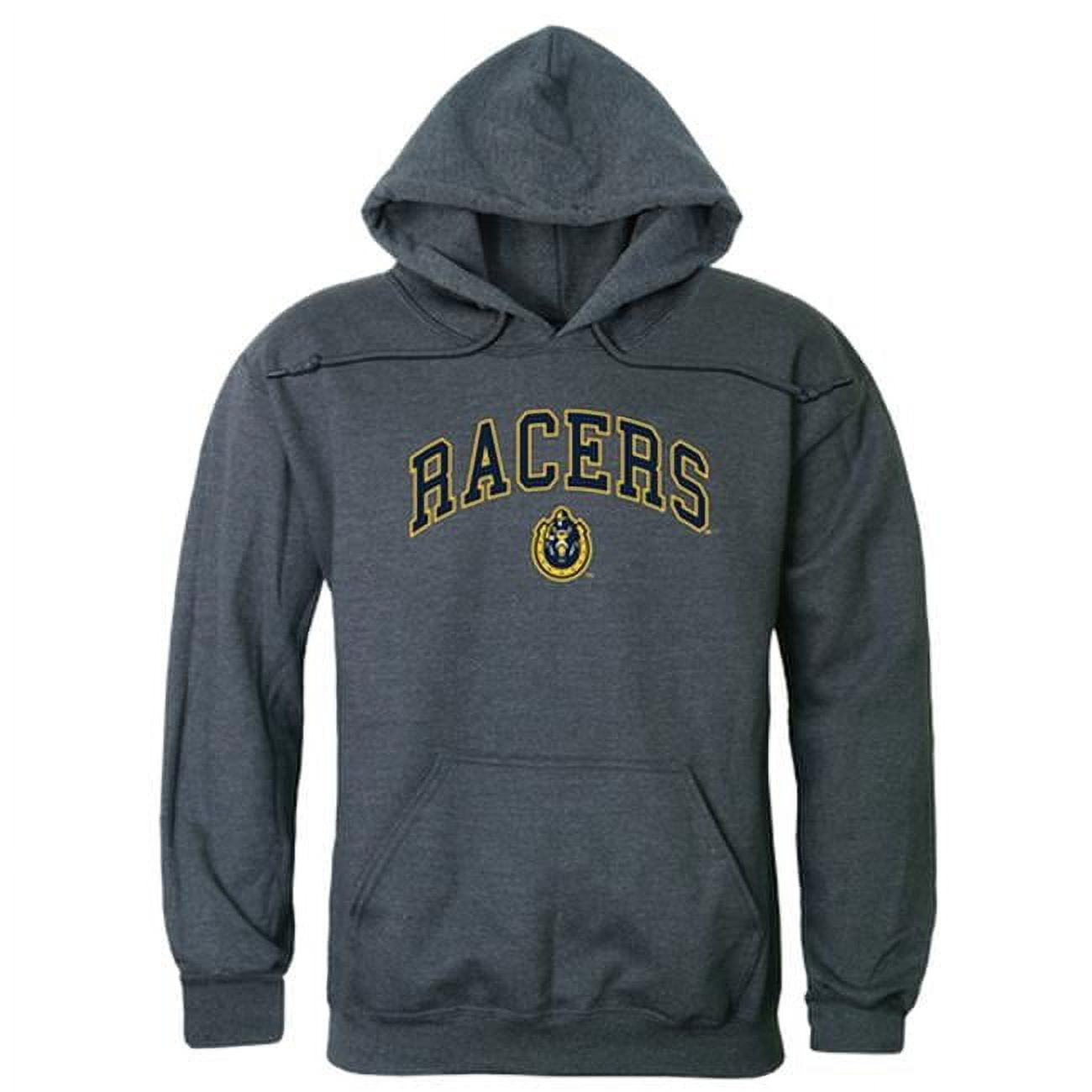 Murray State University Campus Hoodie, Heather Charcoal - Large ...