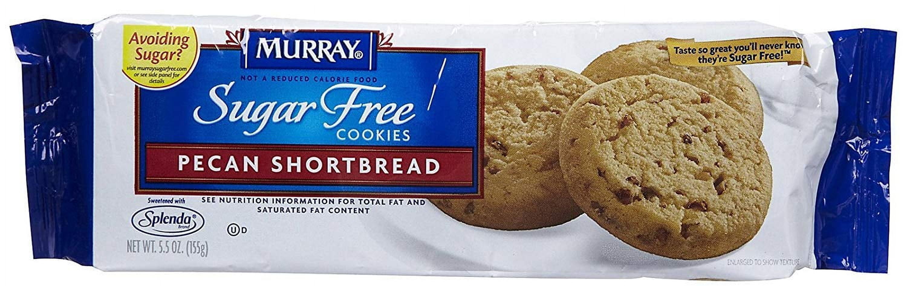Murray Sugar Free Coookies IRF13 - Pecan Shortbread - 5.5 oz - Walmart.com