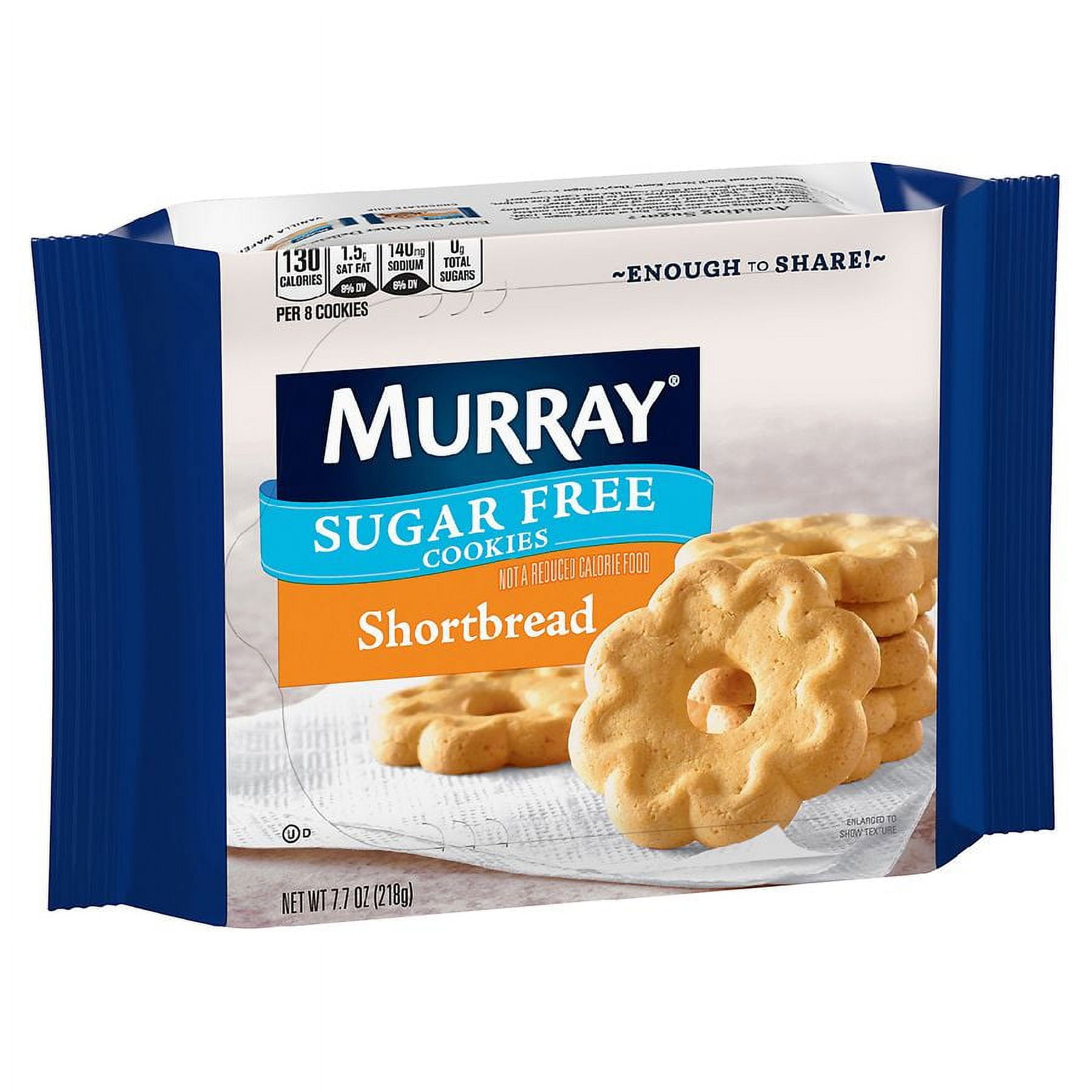 Murray Sugar Free Shortbread Cookies7.7oz - Walmart.com