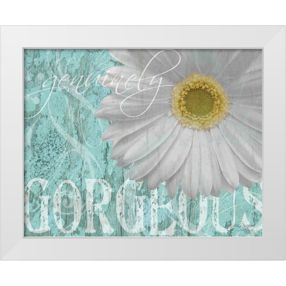 Murray, Sylvia 32x26 White Modern Wood Framed Museum Art Print Titled ...