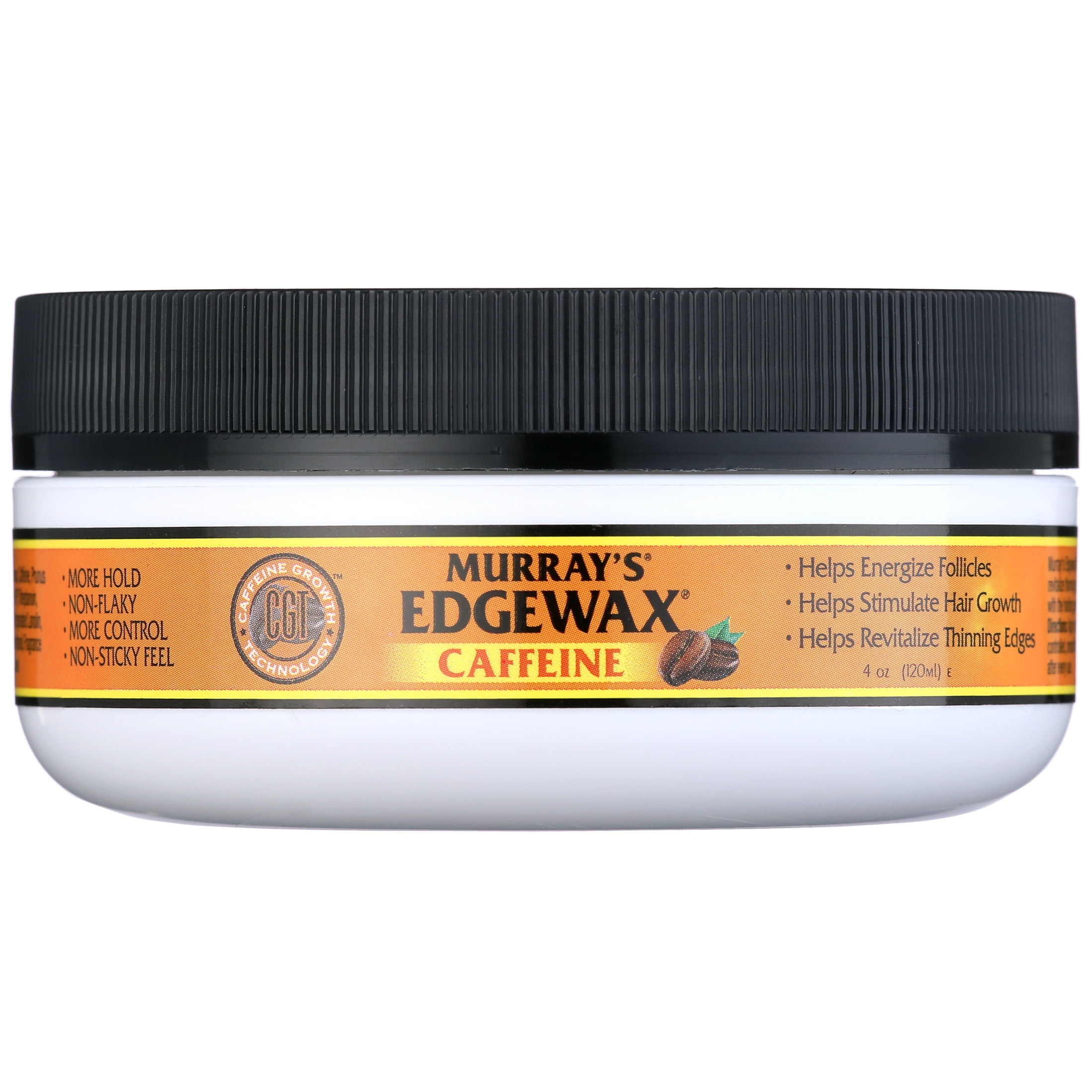 Murray's Caffeine Edgewax Gel, 4oz., Stimulate Hair Growth, Shine ...