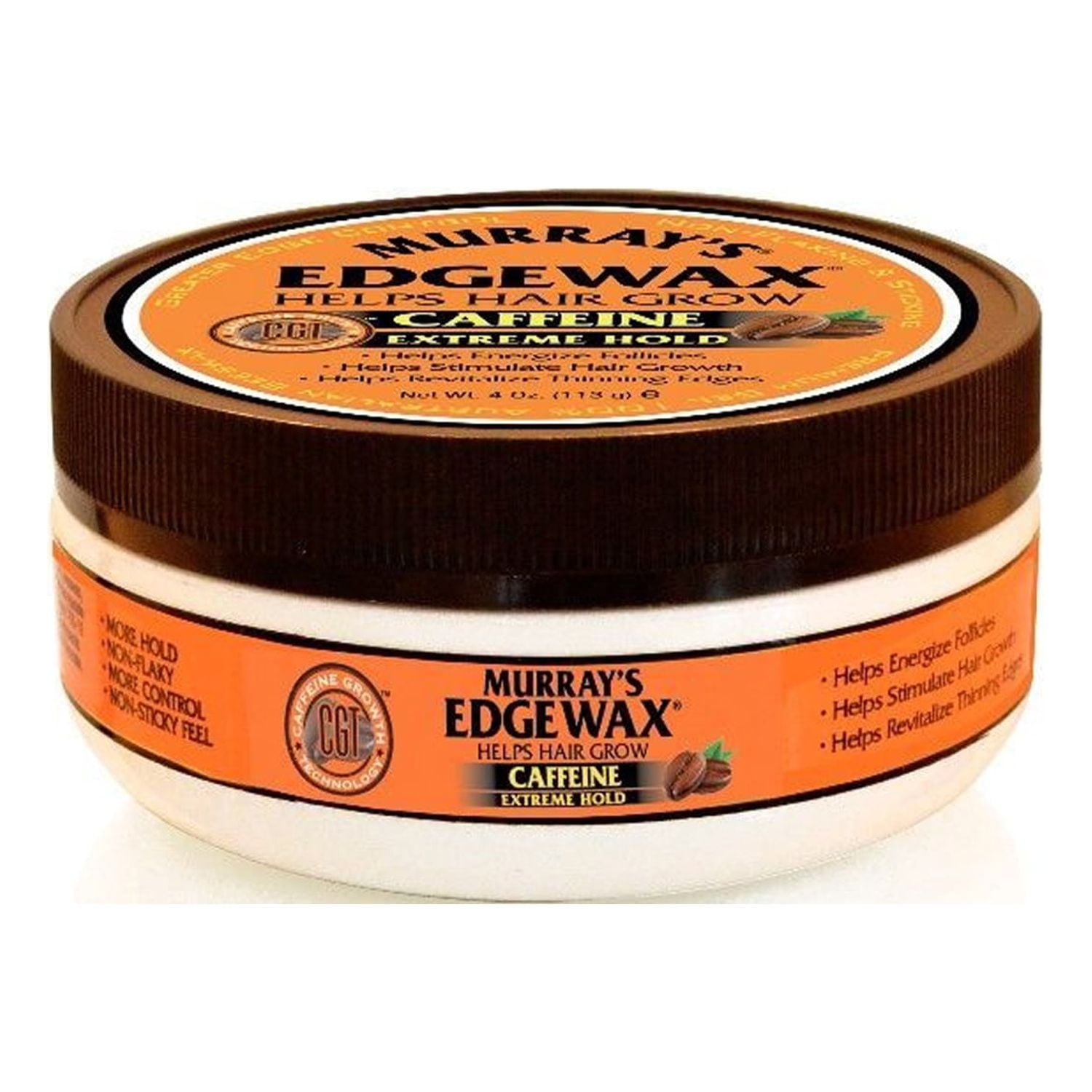 Murray's Edge Wax Caffeine Extreme Hold, 4 Oz.,Pack of 3 - Walmart.com
