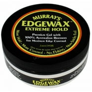 Murrays Styling Edge Wax for Maximum Edge Control Hair Gel, 4 Oz ...