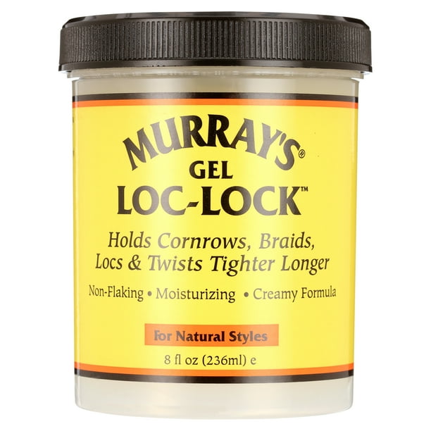 Murray's Gel Loc-Lock for Cornrows, Braids, Locs, Twists, and Natural ...
