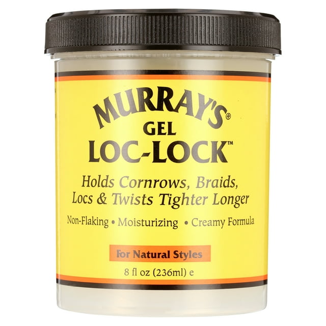 Murray's Hair Gel Loc-Lock with Olive Oil for Cornrows, Braids, Locs ...