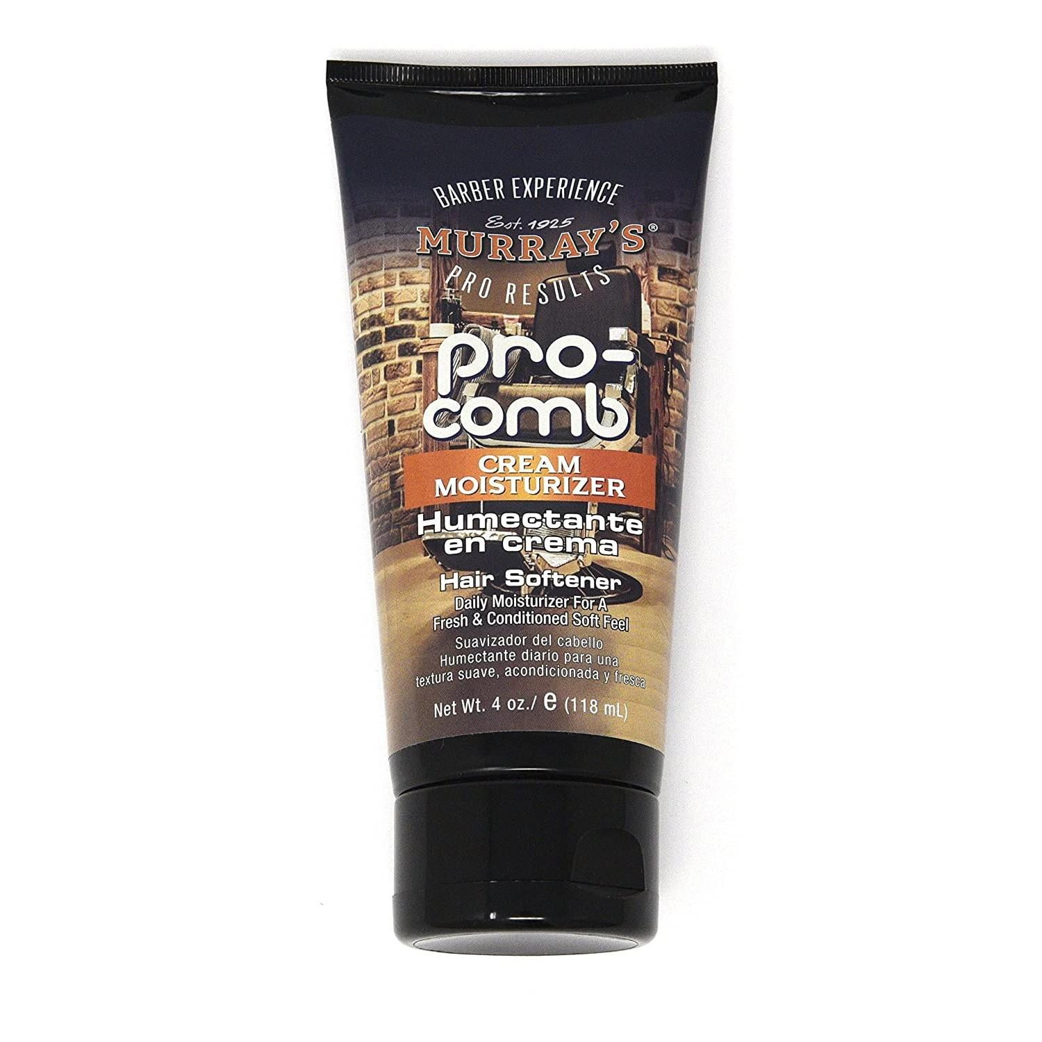 Murray's Pro-Comb Cream Moisturizer Hair Softener 4 oz. Tube,Pack of 2 ...