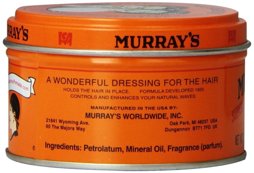 Murray's Superior Hair Dressing OKA4 Pomade, 3 Ounce (Pack of 4 ...