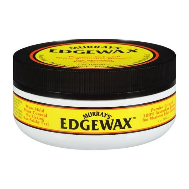 Murrays Styling Edge Wax for Maximum Edge Control Hair Gel, 4 Oz ...