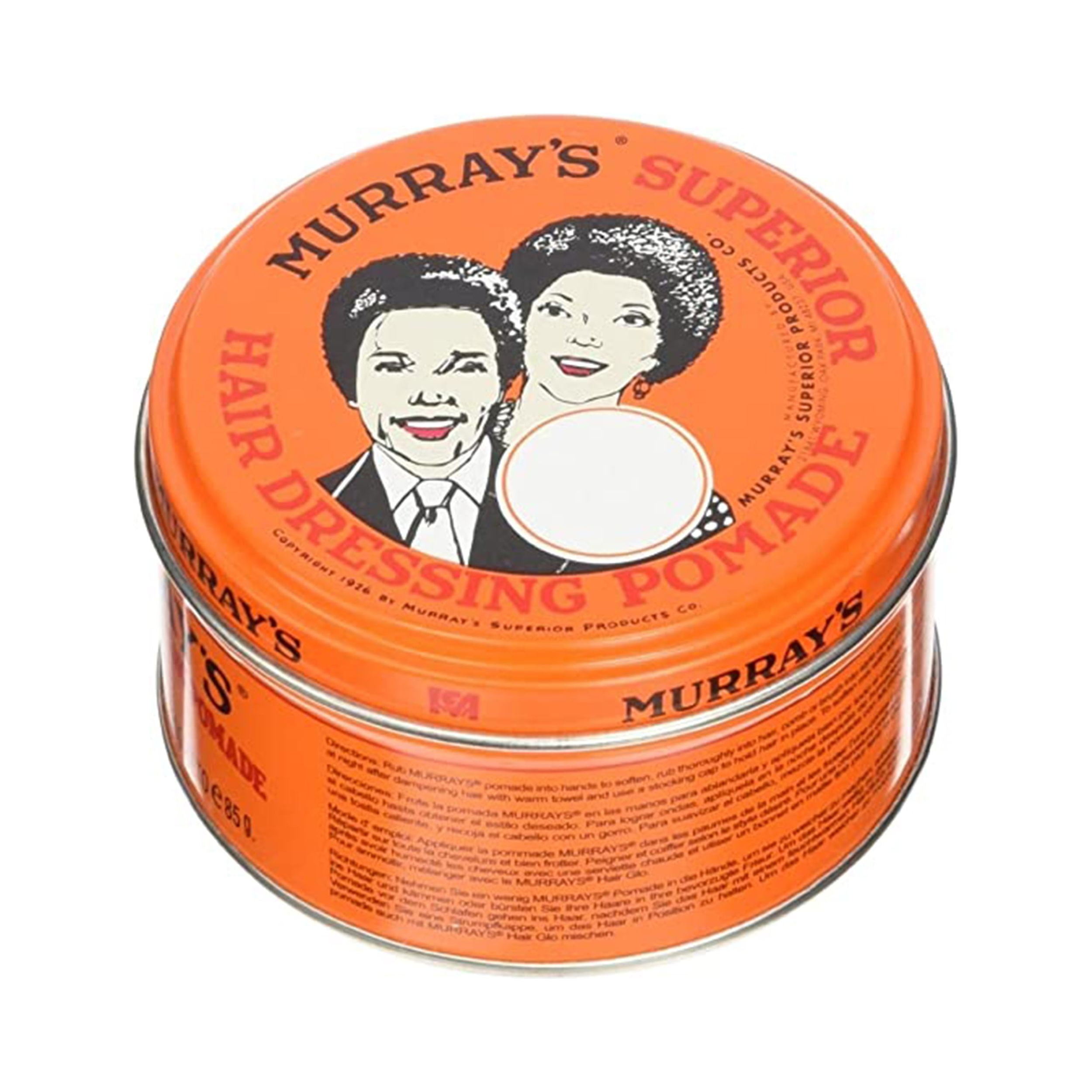 Murrays Superior Hair Pomade 3 Ounce (88ml) (2 Pack) - Walmart.com