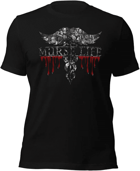 Murse Life Horror Tee - Walmart.com