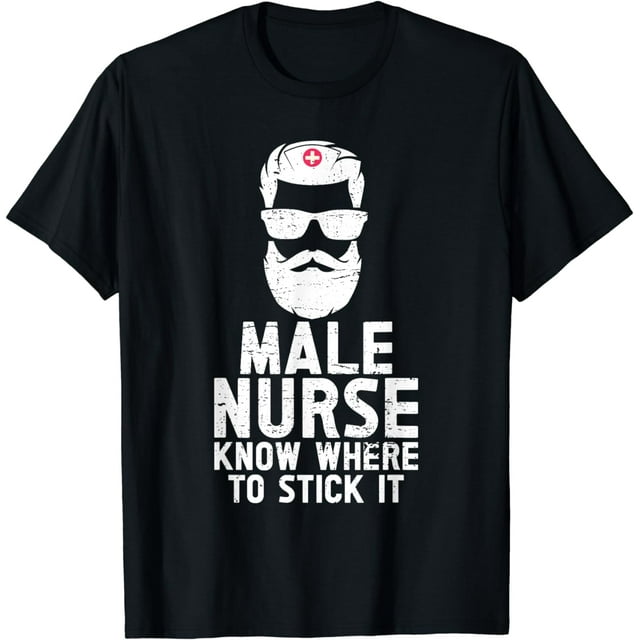 Murse Male Nurse Student Man Nurses Murse RN Graduation Week T-Shirt ...