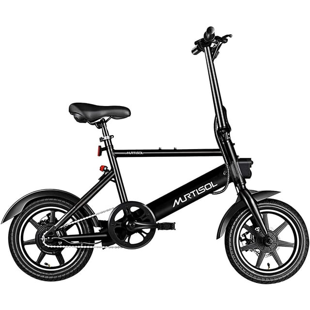 Murtisol 14 In. Folding Aluminum Bike 3 Speed Shift Foldable Handle ...