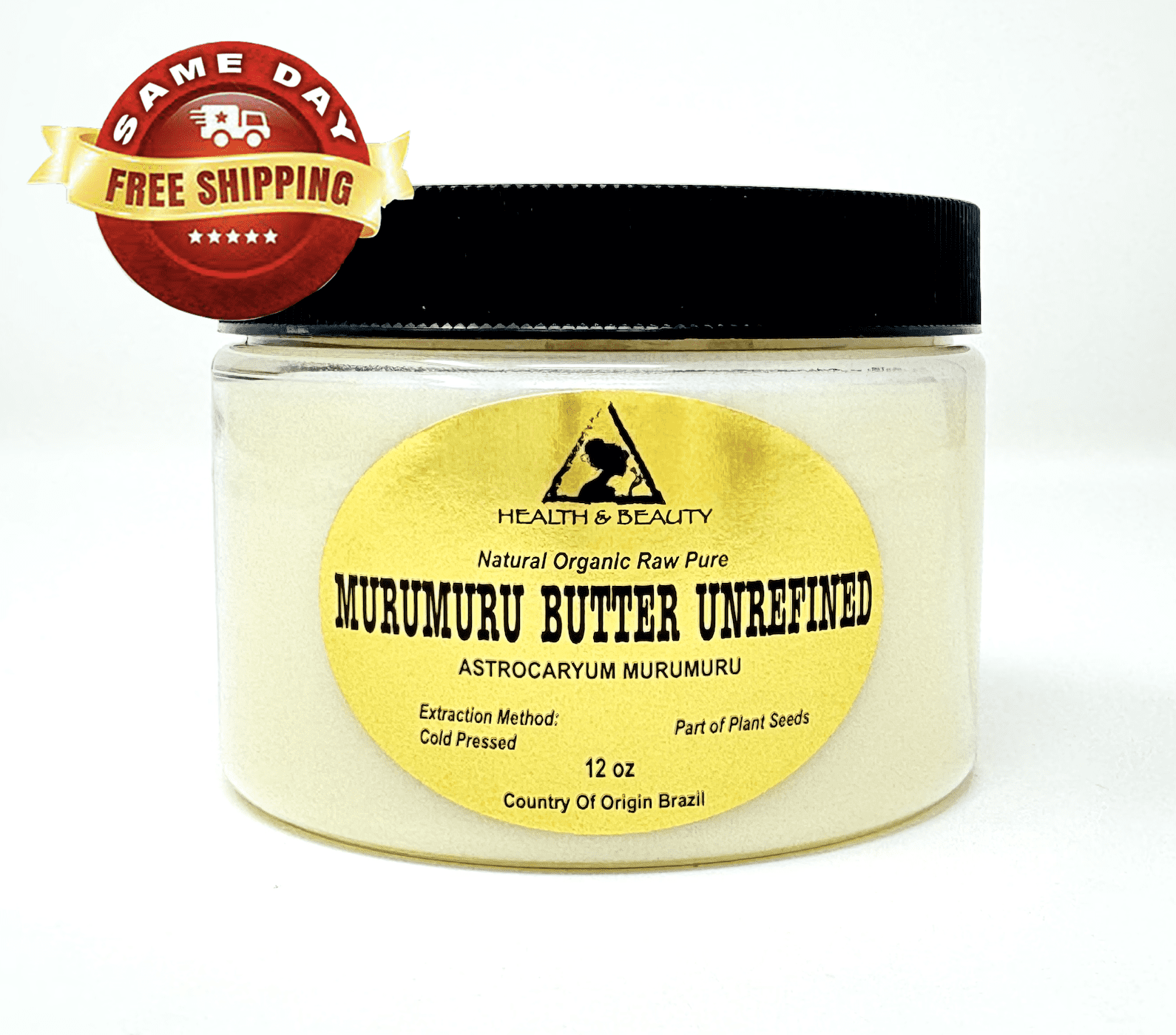 Murumuru Butter Unrefined Organic Extra Virgin Natural Raw 100% Pure 12 ...