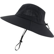 N'Ice Caps Men's Distressed Denim Cotton Bucket Hat - Adults Summer Sun ...