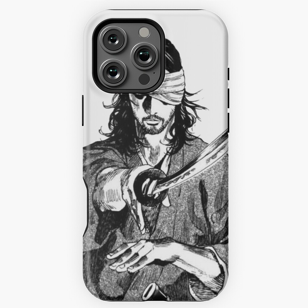 Musashi Miyamoto Vagabond Manga Phone Case for iPhone 16 15 14 13 12 11 ...