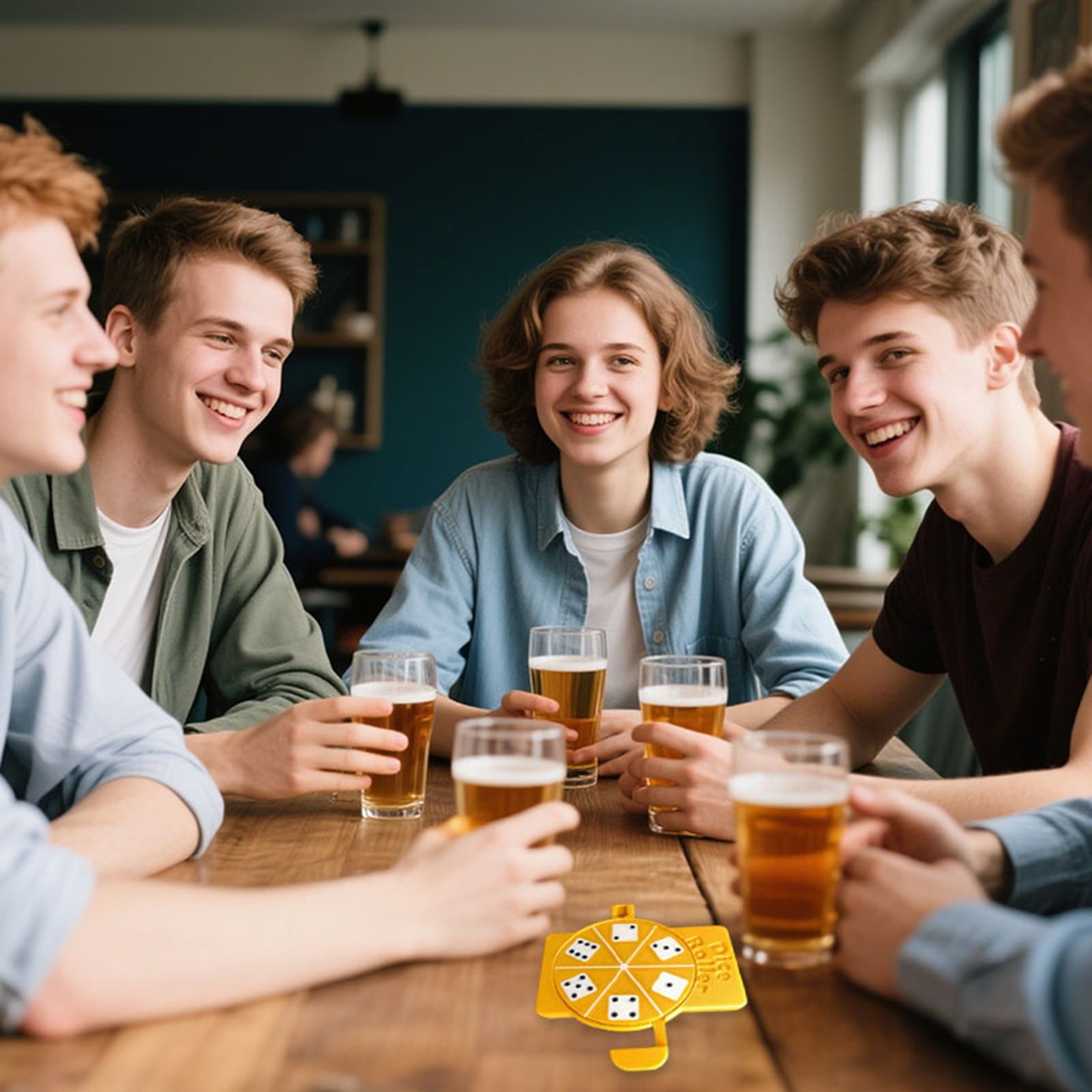 Musatteng 3D Printed Dice Toy For Party Aphasia Game Learning Games for ...