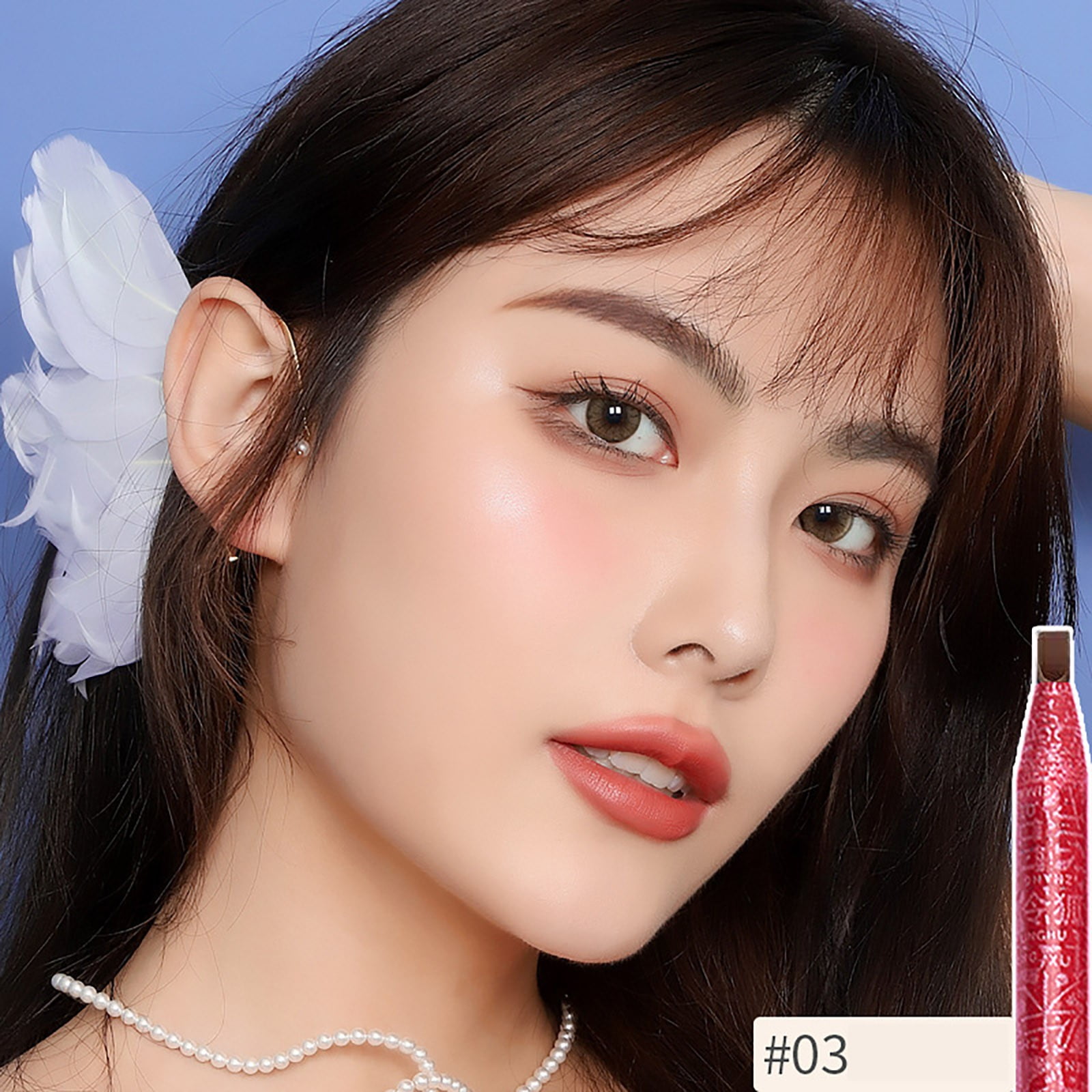 Musatteng 4d Eyebrow Stickers Wild Brow Pencil For Precise And Natural ...