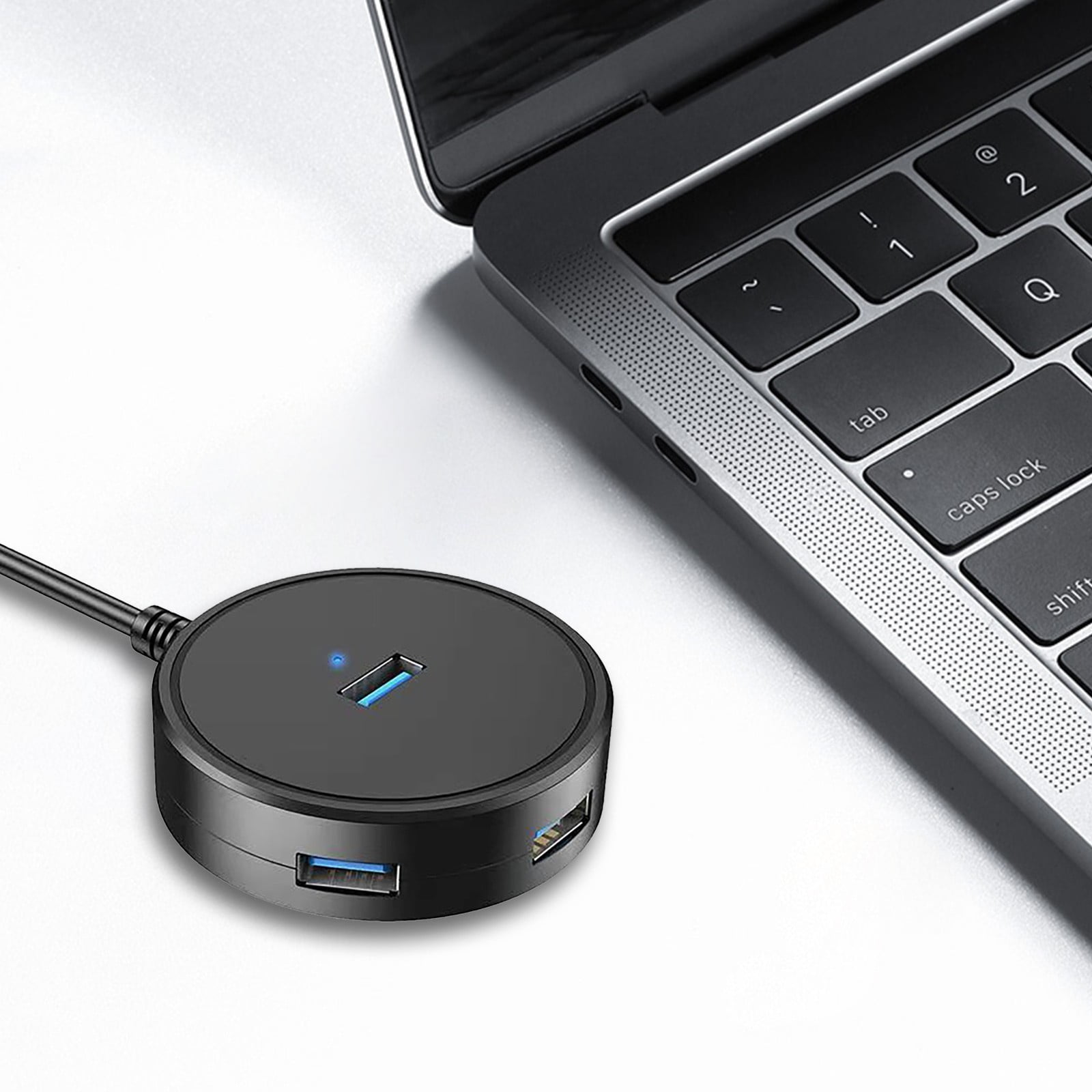 Musatteng Adapters USB Hub 2.0 Splitter 4-port Extender, Suitable For ...