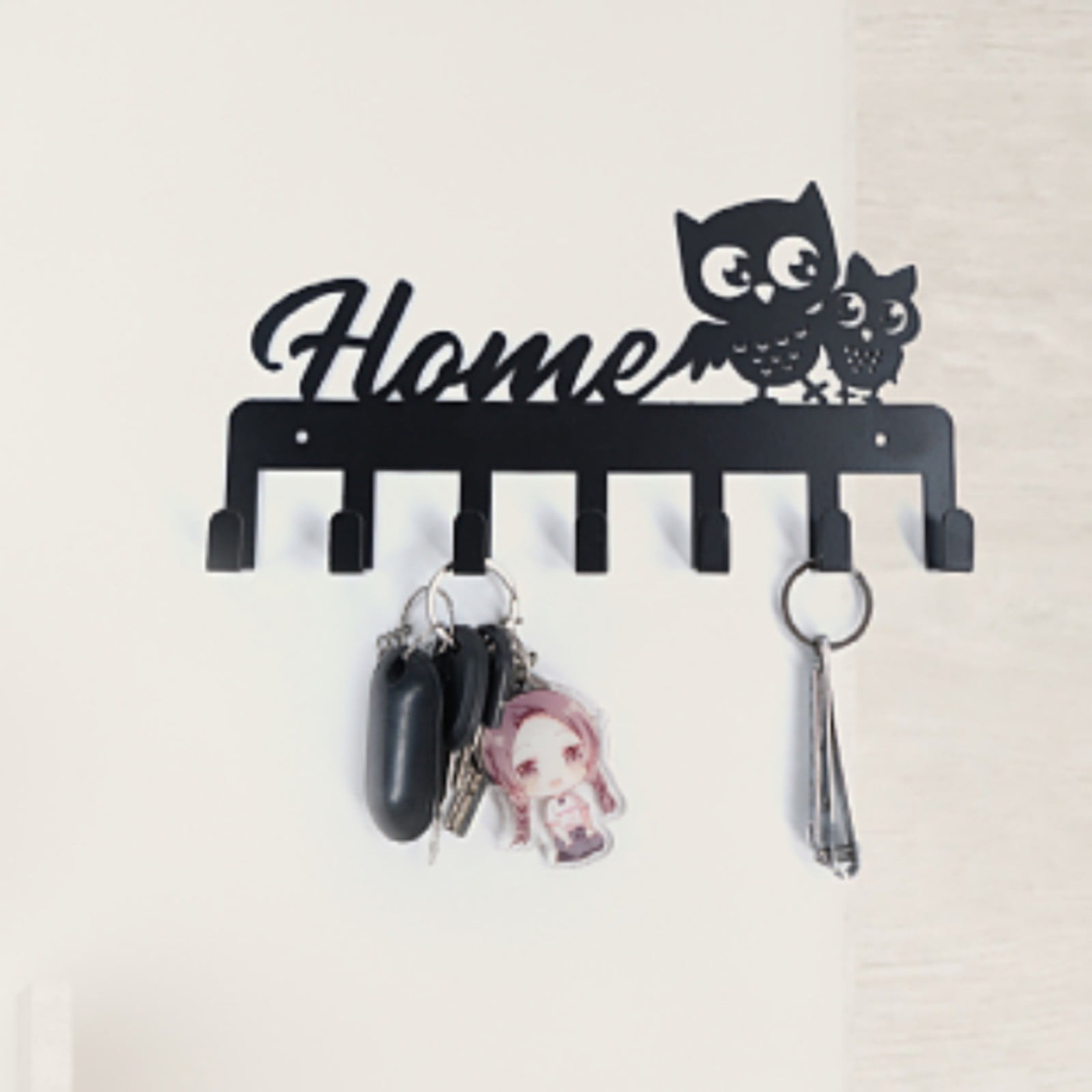 Musatteng Closet Bar for Hanging Clothes Heavy Duty Keys Holder For ...