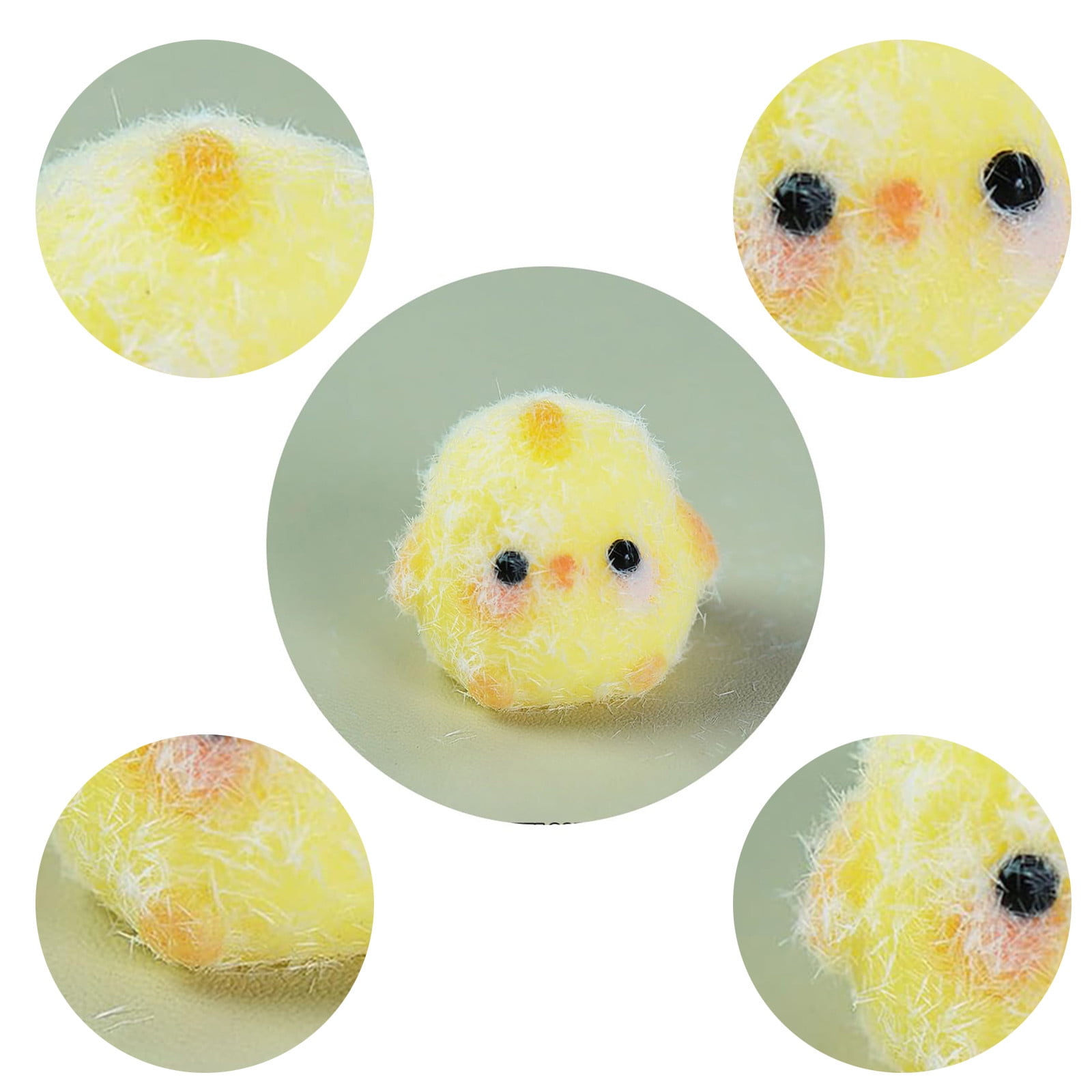 Musatteng Handmade Squishy Chick Stress Toys - 12PC DIY Sensory Craft ...