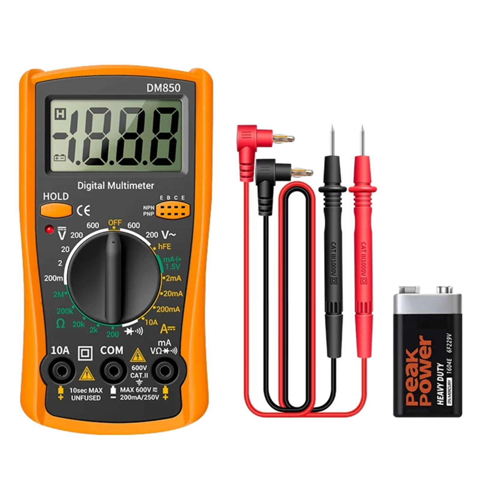 Musatteng M3002a Precision Digital Multimeter Miniature Size For ... Musatteng M3002a Precision Digital Multimeter Miniature Size For ...
