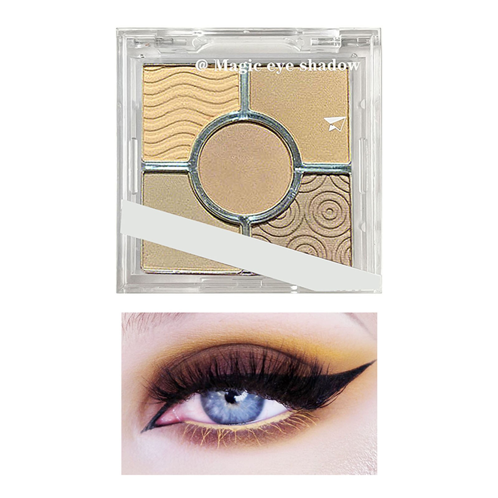 Musatteng Makeup Must Have Eye Shadow Disc Fine Flash Easy For Novice ...