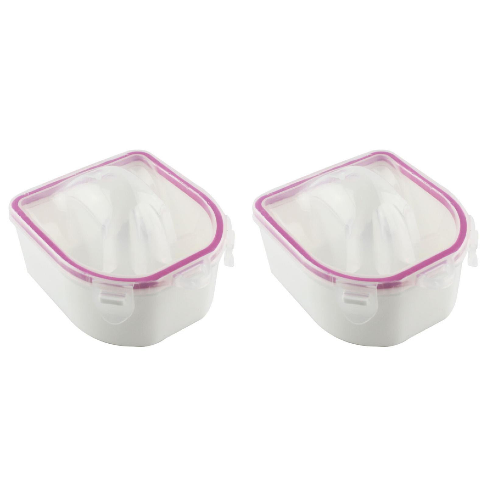 Musatteng Manicure Soak Bowl Finger Tips Soaker Remover Spa Wash Tool ...