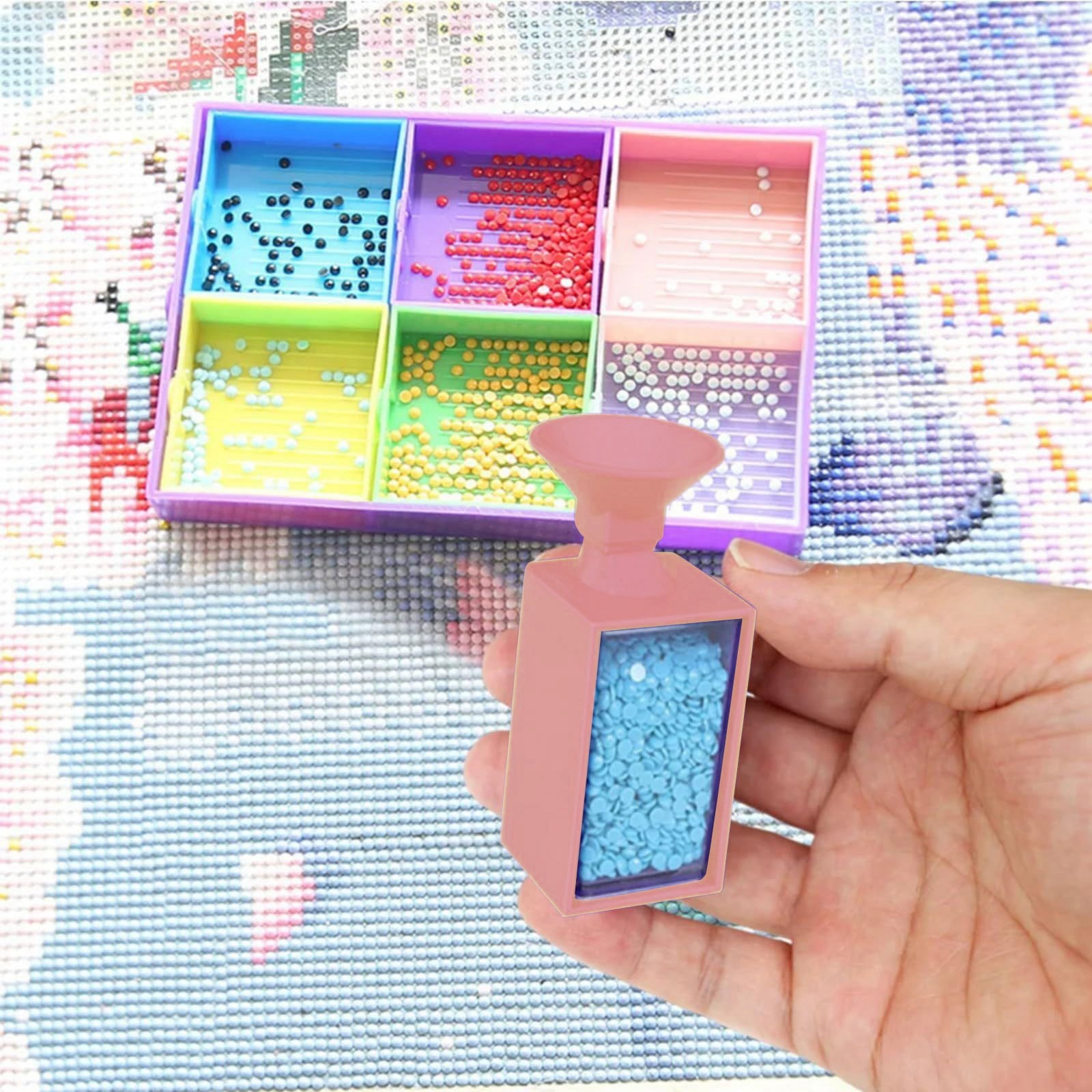 Musatteng Painting Funnel Drilling Toy Set - Reversible Screen Tool ...