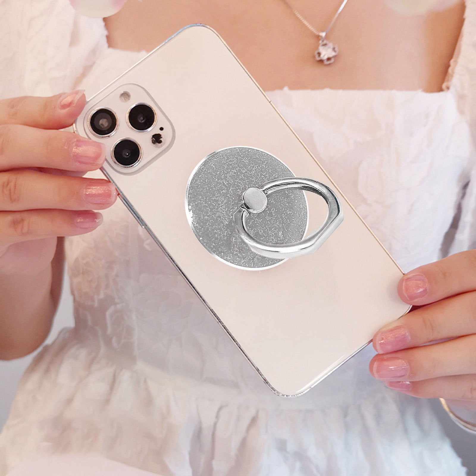 Musatteng Phone Button Holder Cell Phone Ring Holder Metal Finger Grip ...