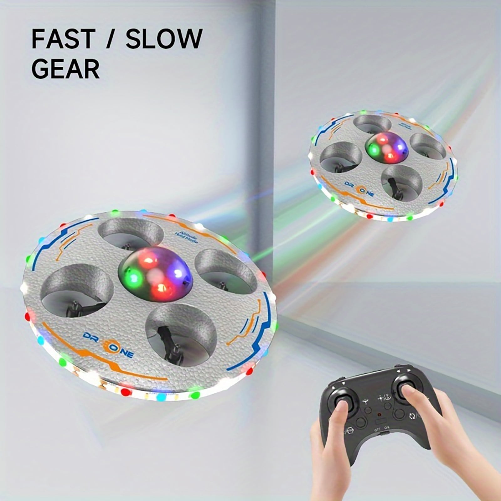 Musatteng Smart Induction Flying Disc Toy - Rechargeable UFO RC Drone ...