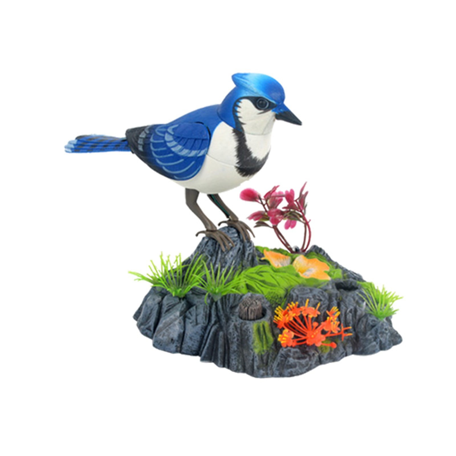 Musatteng Voice Activated Talking Parrot Toy - Realistic Moving Bird ...