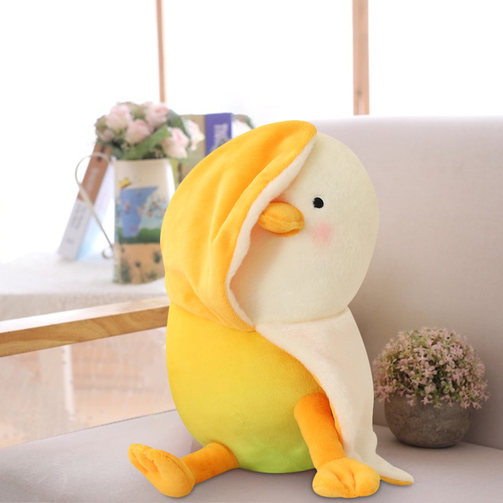 Musatteng Witty Plush Banana Stuffed Animal Plush Super Fluffy Stuffed ...