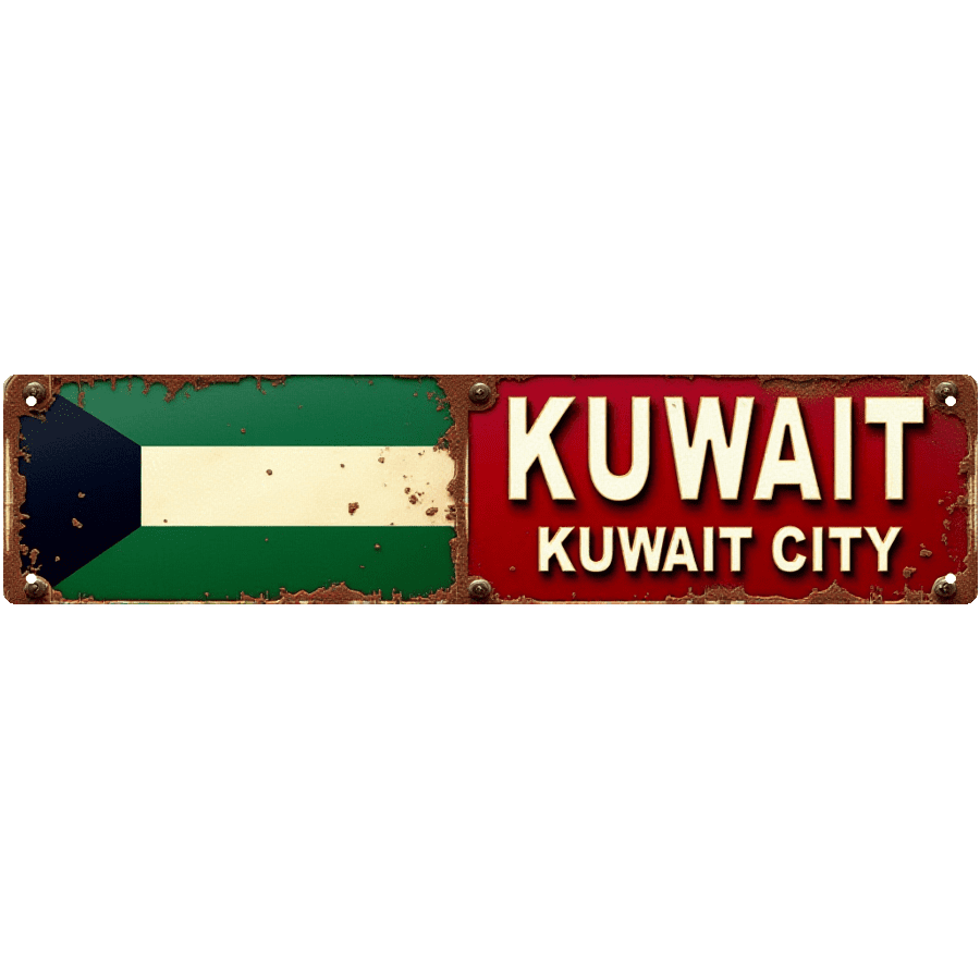 Muscat Vintage Tin Sign - 12x8 Inches - Ideal for Coastal Decor, Man ...