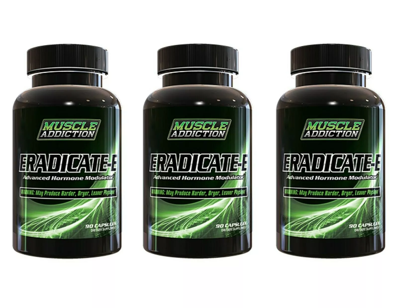 Muscle Addiction Dry Muscle Gains Estrogen Blocker - 3 Bottles ...