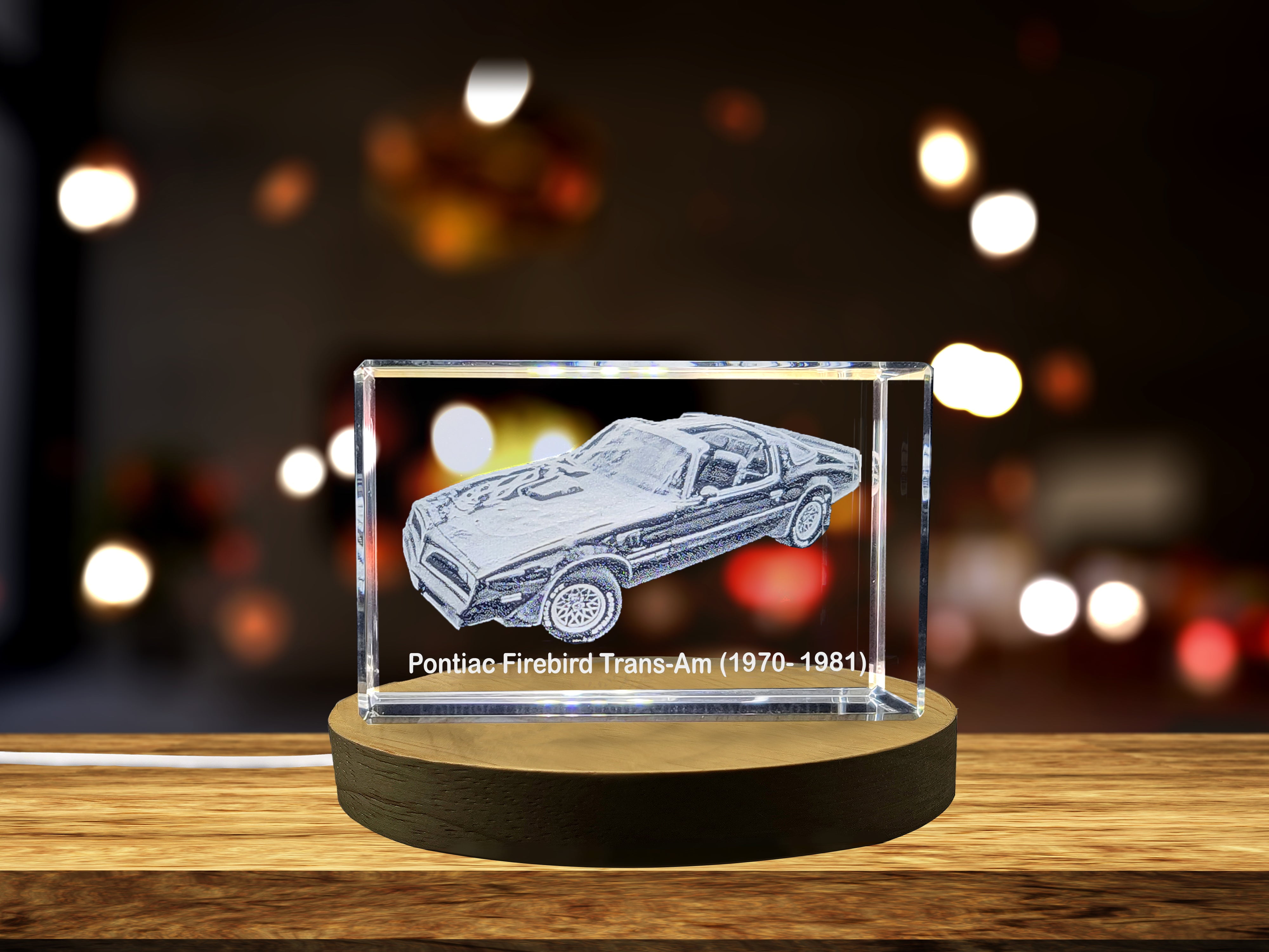 Muscle Car Legend: Pontiac Firebird Trans-Am (1970–1981) - 3D Engraved ...