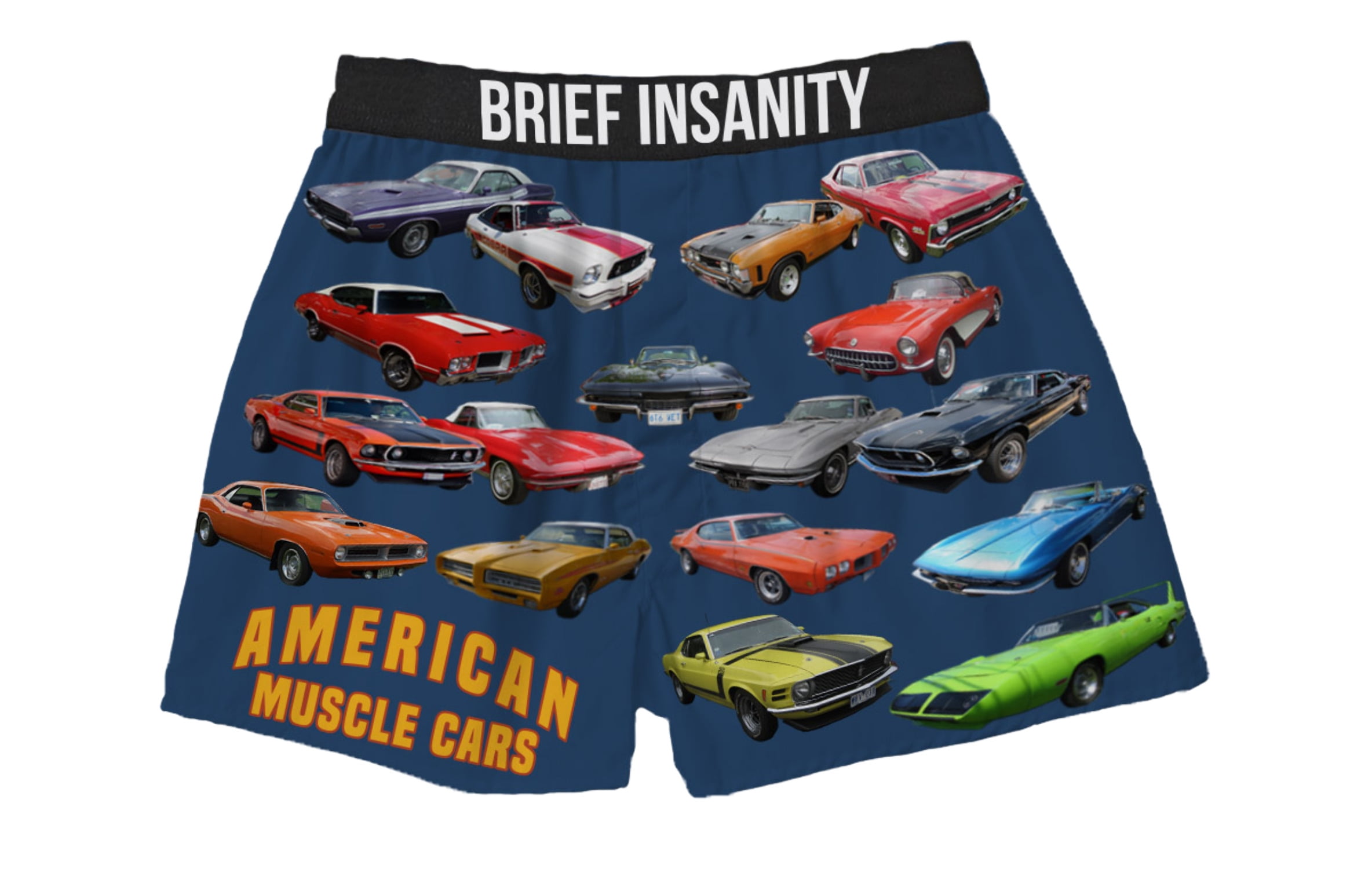 Muscle Cars Boxer Shorts - Walmart.com