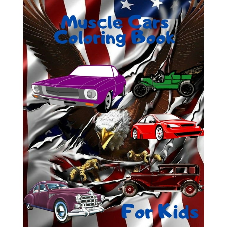 coloring pages of muschel cars