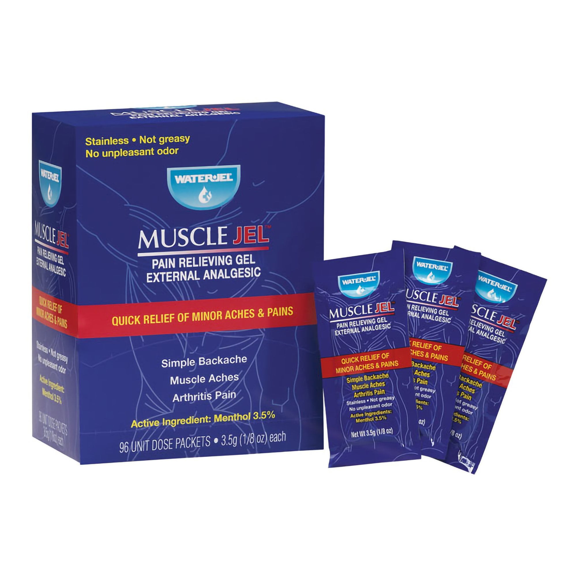 Muscle Jel® Menthol Topical Pain Relief - Walmart.com