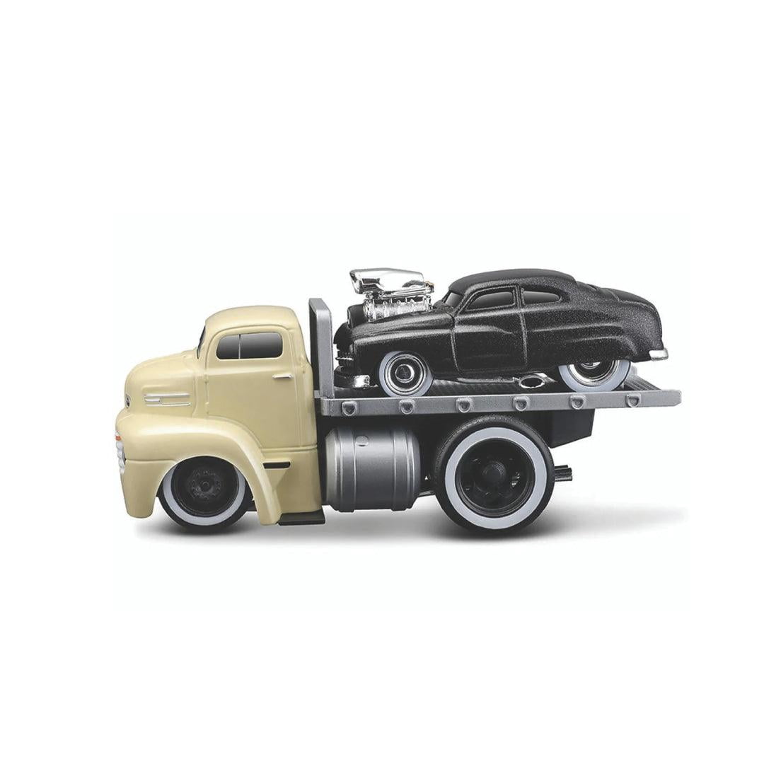 Muscle Machines - Model 05 1950 Ford COE Flatbed & 1949 Mercury Model ...