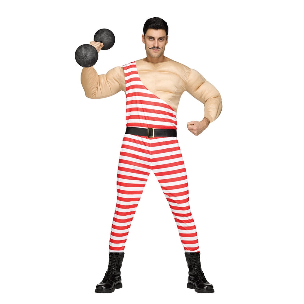 Adult Party Muscle Man Carny Costume for Big and Tall - Walmart.com